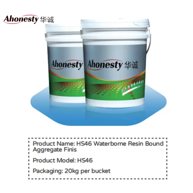 HS46 Waterborne Resin-Bound Exposed Aggregate Coating ...